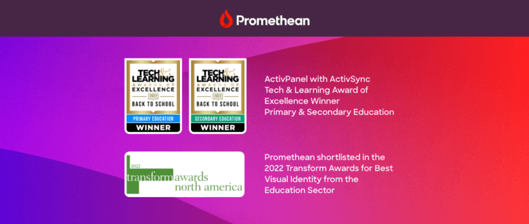 Promethean receives multiple honors for Best Education Solution and ...